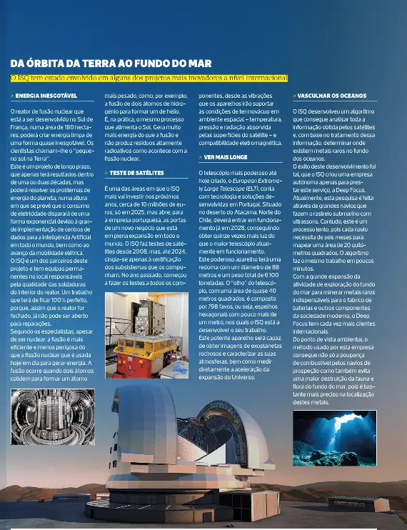 DA ÓRBITA DA TERRA AO FUNDO DO MAR - PressReader