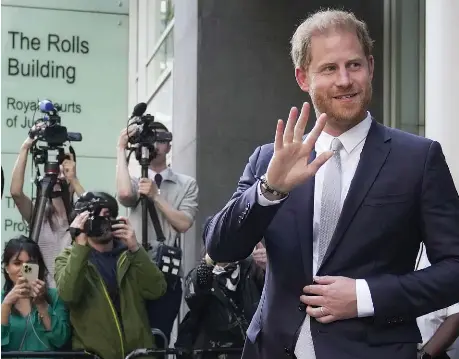 Judge rules Prince Harry was hacking victim - PressReader