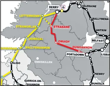 Sligo-Derry rail link hopes are revived as group talks to Ryan ...