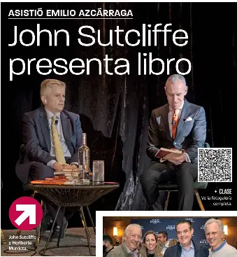 John Sutcliffe presenta libro - PressReader