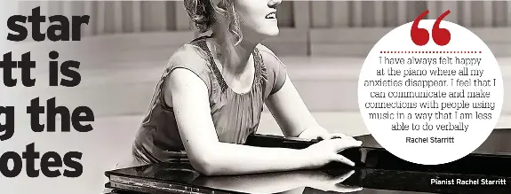 Piano star Starritt is hitting the high notes - PressReader