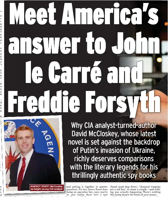 Meet America’s answer to John le Carré and Freddie Forsyth - PressReader