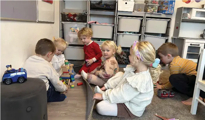 Matilda är barnskötar­e men valde dagmamma - PressReader