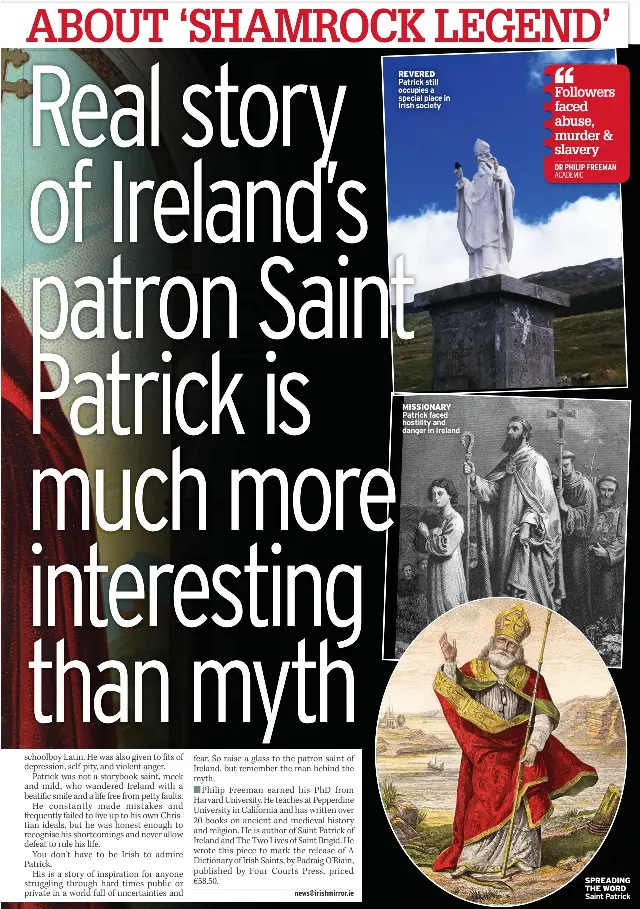 AUTHOR REVEALS TRUTH ABOUT ‘SHAMROCK LEGEND’ Real story of Ireland’s ...