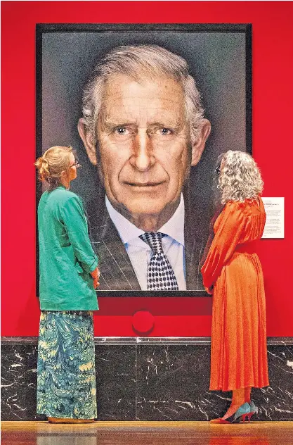Royal portrait exhibit to show that retouching photos is a fine art - PressReader