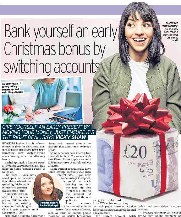 Bank yourself an early Christmas bonus by switching accounts - PressReader