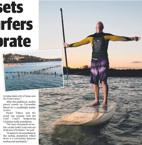 Sun sets as surfers celebrate - PressReader