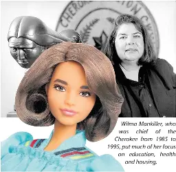 Barbie doll honouring Cherokee Nation leader met with mixed emotions ...