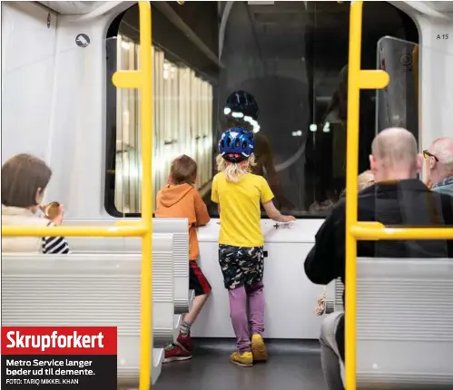 TRÆKKER MINISTER IND I METRO-SAGEN - PressReader