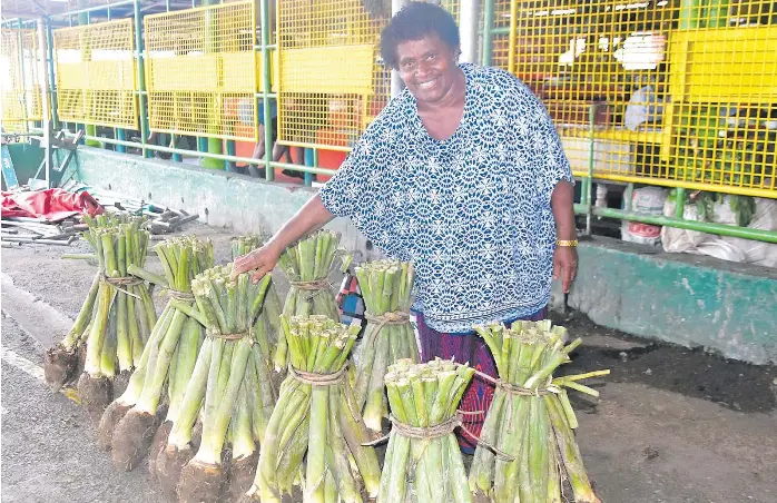 Widow sells dalo this Easter - PressReader