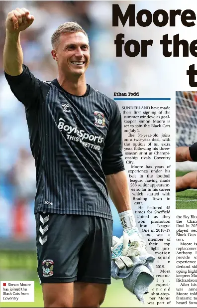 Moore the merrier for the Black Cats this summer - PressReader