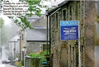 Holiday lets ‘hinder’ housing hopes of Peak District locals - PressReader