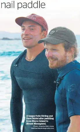 Sugar hits help mates nail paddle - PressReader