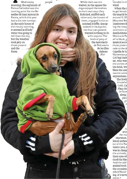 Dogs take centre stage for the animal blessing in Palma - PressReader