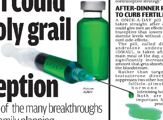 How a seaweed injection could be the holy grail of male contracept­ion ...