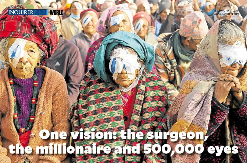 One vision: the surgeon, the millionair­e and 500,000 eyes - PressReader