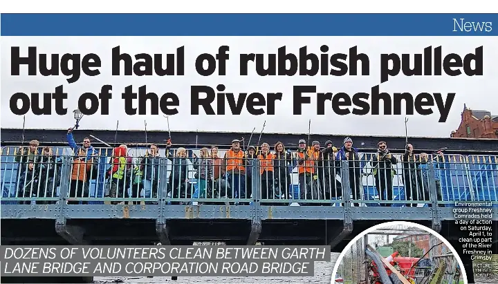 Huge haul of rubbish pulled out of the River Freshney - PressReader