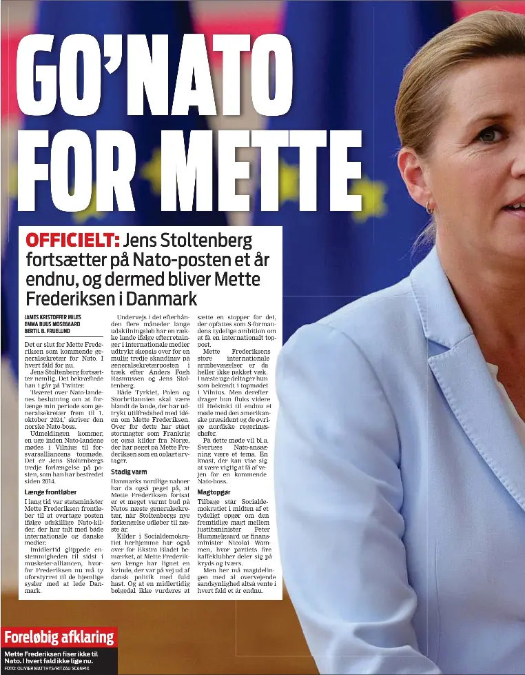 GO’NATO FOR METTE - PressReader