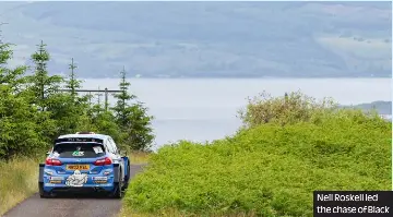 BLACK DOES ARGYLL DOUBLE TO GET BACK INTO ASPHALT CONTEST - PressReader