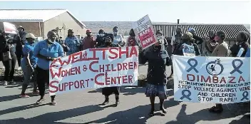 Zwelitsha NPO doing its bit for GBV victims - PressReader