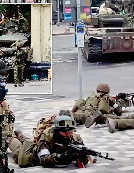 First moments of mercenary mutiny - PressReader