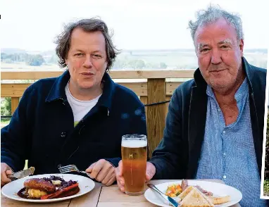 All eyes turn in one direction... Clarkson’s here and it’s like the second coming of Christ ...