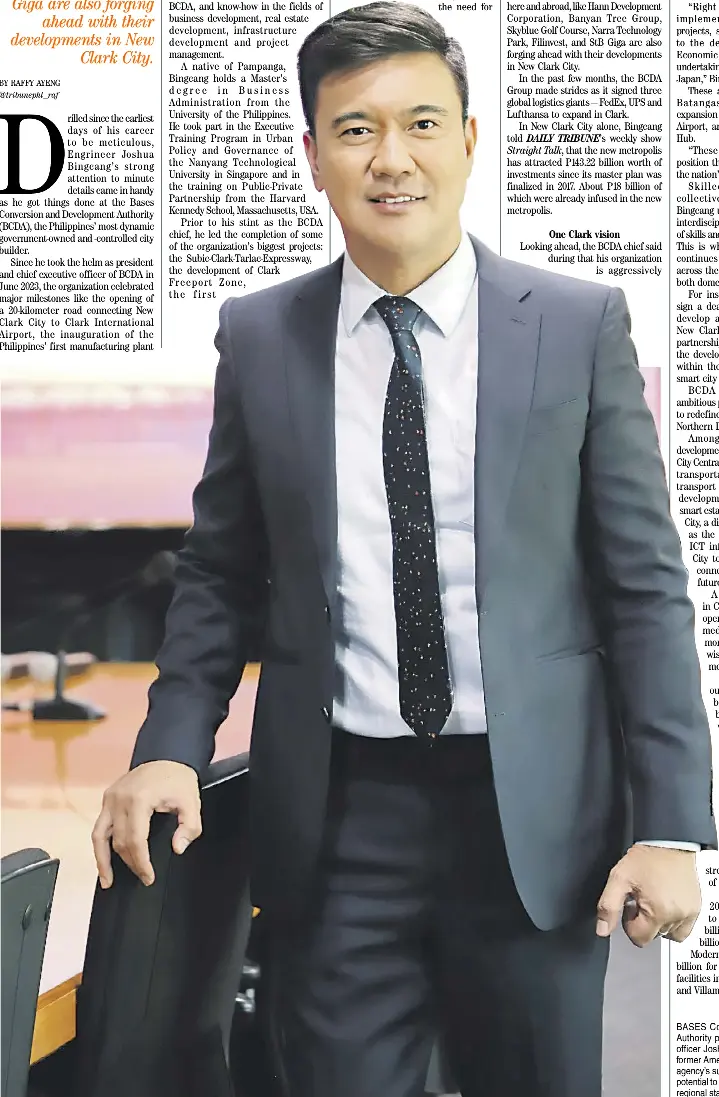 BCDA CHIEF TAKES BIG, BOLD STEPS - PressReader