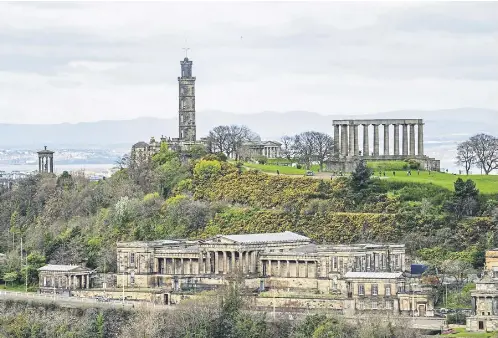 Iconic time ball removed from nd Calton Hill as part of revamp ...