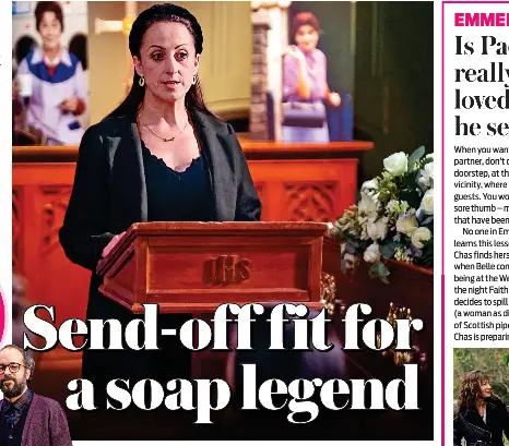 Send-off fit for a soap legend - PressReader