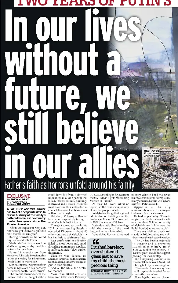 In our lives without a future, we still believe in our allies - PressReader