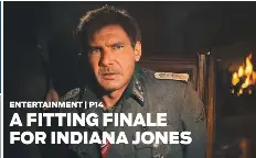 A FITTING FINALE FOR INDIANA JONES - PressReader