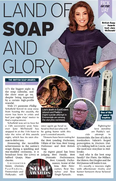 LAND OF SOAP AND GLORY - PressReader