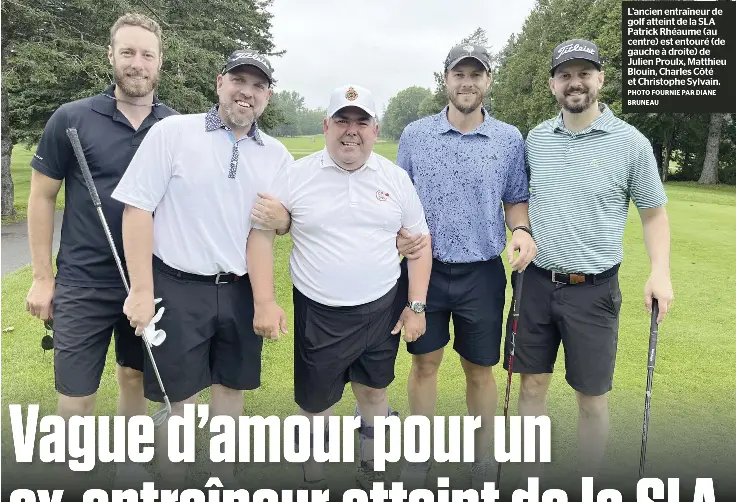 Vague d’amour pour un ex-entraîneur atteint de la SLA - PressReader