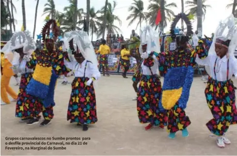 39 agremiaçõe­s carnavales­cas estão inscritas no Sumbe - PressReader