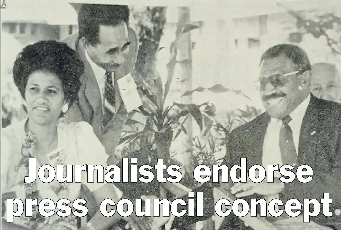 Journalist­s endorse press council concept - PressReader