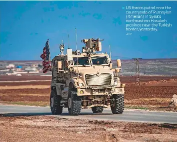 Syria Kurds halt joint ops with US after Turkish raids - PressReader