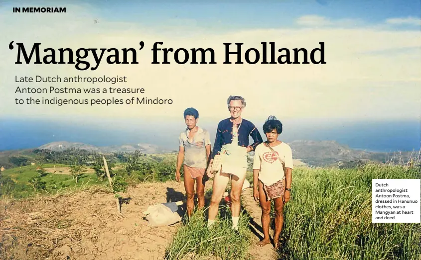 ‘Mangyan’ from Holland - PressReader
