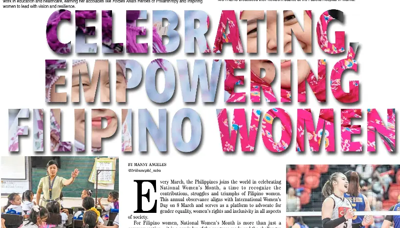 National Women’s Month: - PressReader