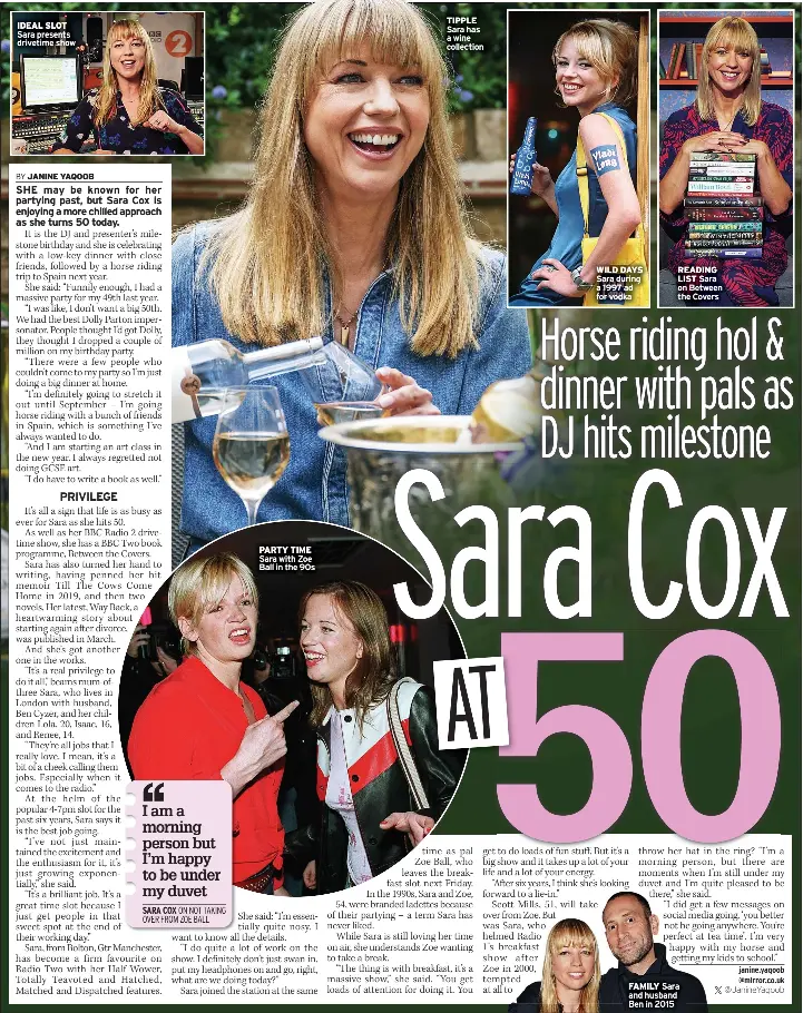 Sara Cox 50 AT - PressReader