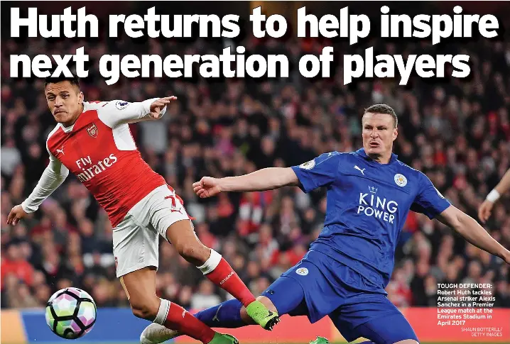 Huth returns to help inspire next generation of players - PressReader