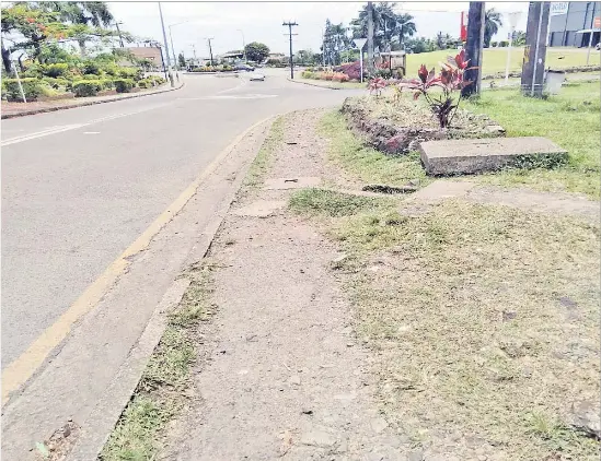 Incomplete Valelevu pavement - PressReader