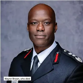 Fire service chief harassment case is dropped - PressReader