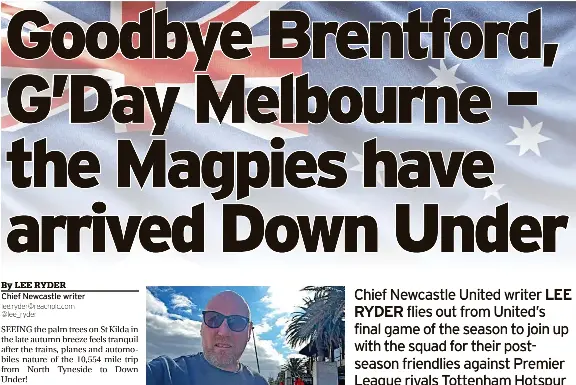 Goodbye Brentford, G’Day Melbourne – the Magpies have arrived Down Under - PressReader