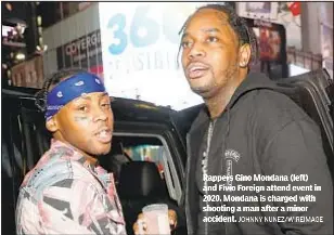 Rapper arrested in car-crash shooting - PressReader