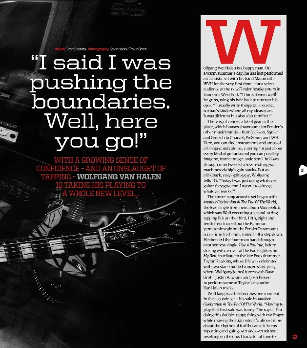 “I said I was pushing the boundaries. Well, here you go!” - PressReader