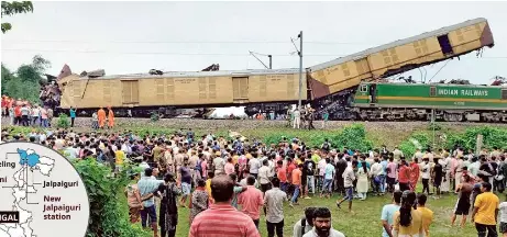 Nine killed in rail accident in Bengal - PressReader