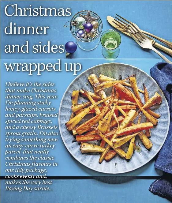 Christmas dinner and sides wrapped up - PressReader