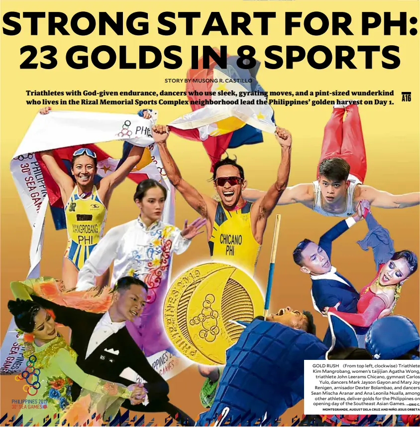 STRONG START FOR PH: 23 GOLDS IN 8 SPORTS - PressReader