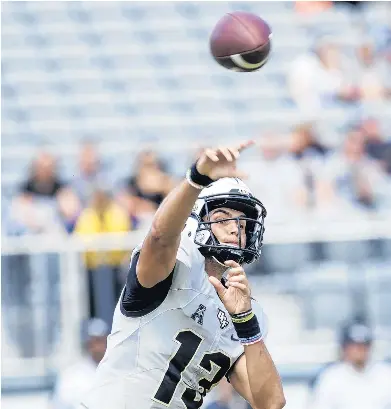 Don’t count out Keene in Knights’ QB clash - PressReader