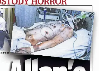 Allan’s family taking prisons to court - PressReader